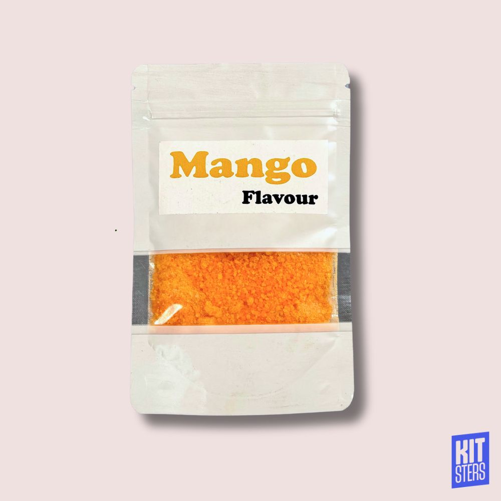 Mango Flavoured Sugar| Tropical Mango Ice Gola Topping | Kitsters