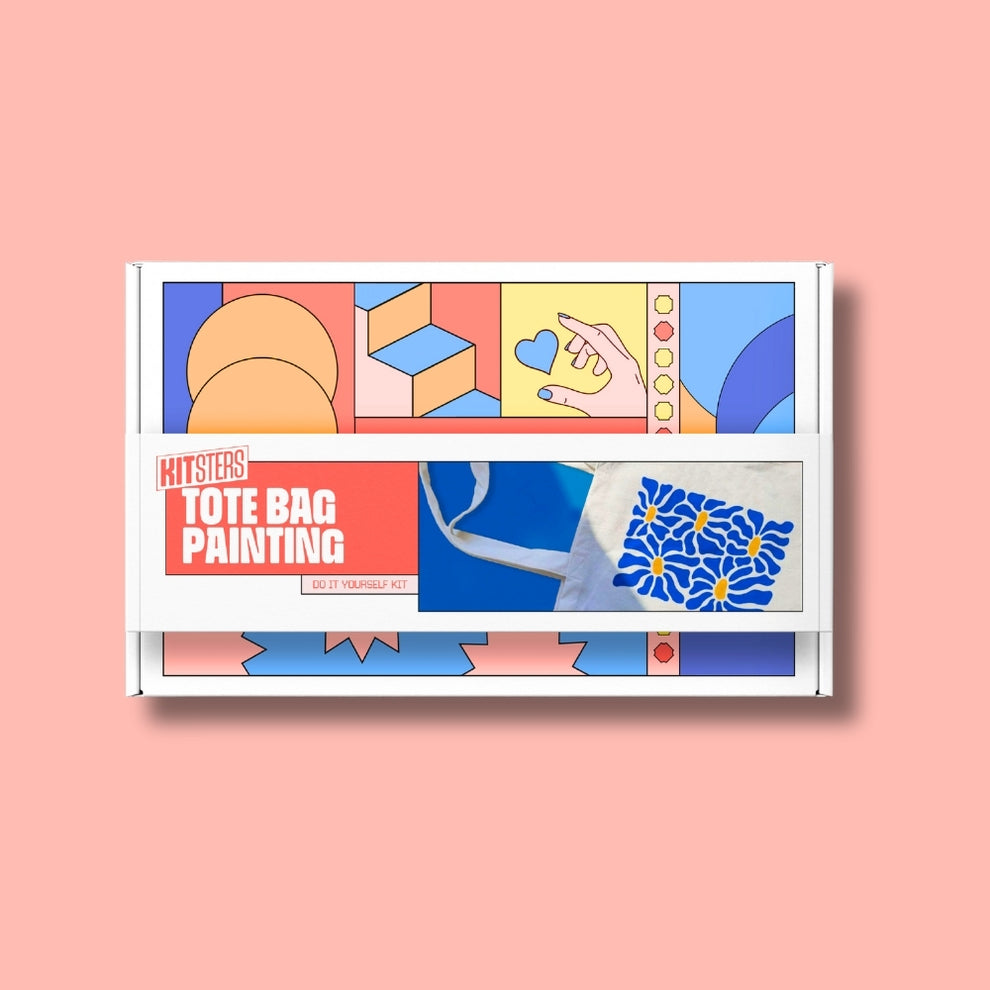 DIY Tote Bag Painting Kit | Art & Craft Kit for Adults | Kitsters
