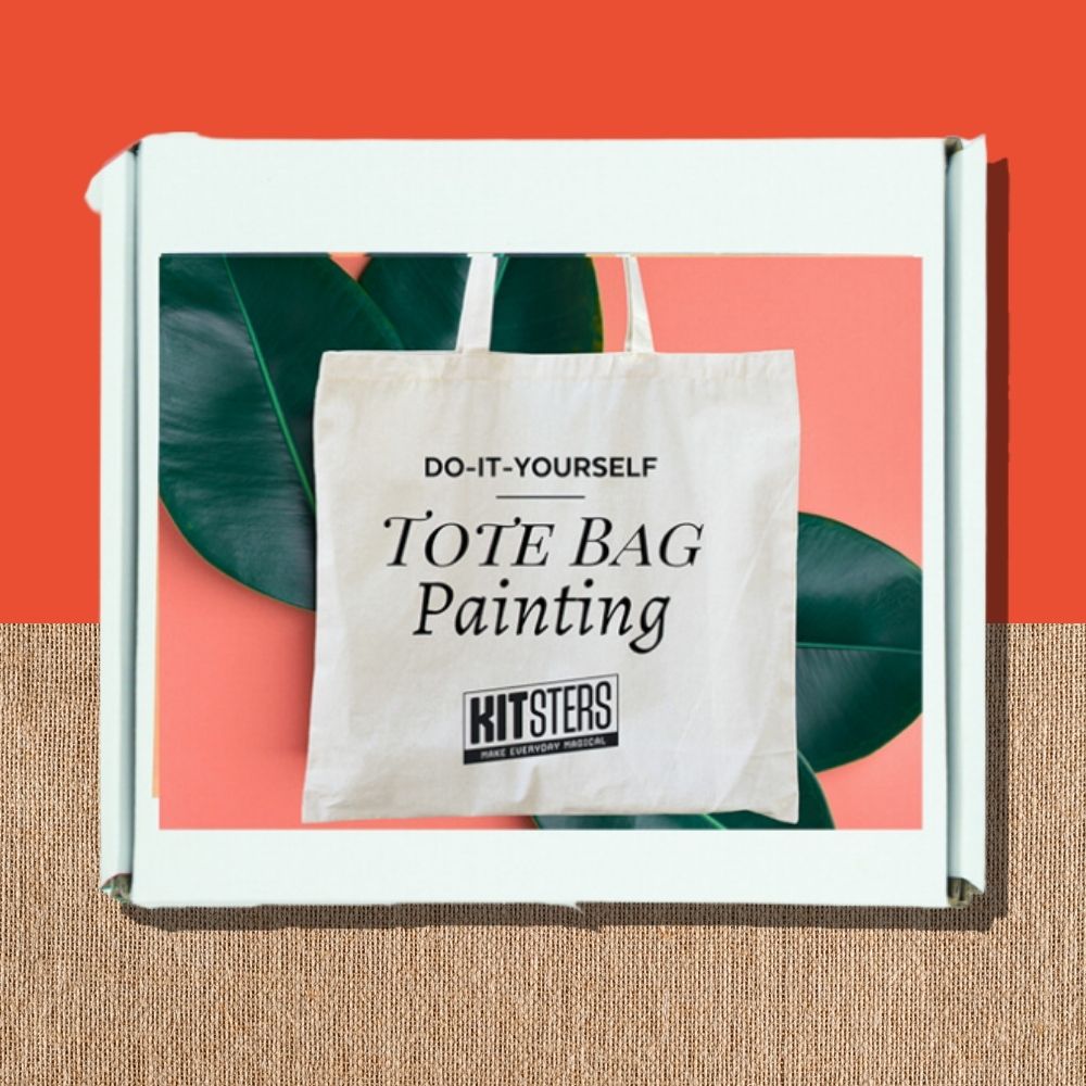 DIY Tote Bag Painting Kit | Art & Craft Kit for Adults | Kitsters