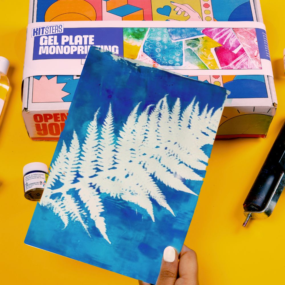 DIY Gel Plate Monoprinting Kit | Unique DIY Art Kit | Kitsters