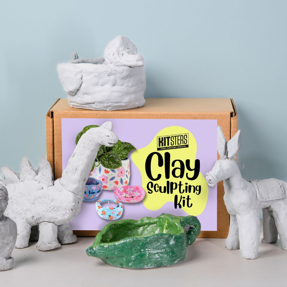 DIY Clay Sculpting Kit | Art & Craft Kit | Kitsters