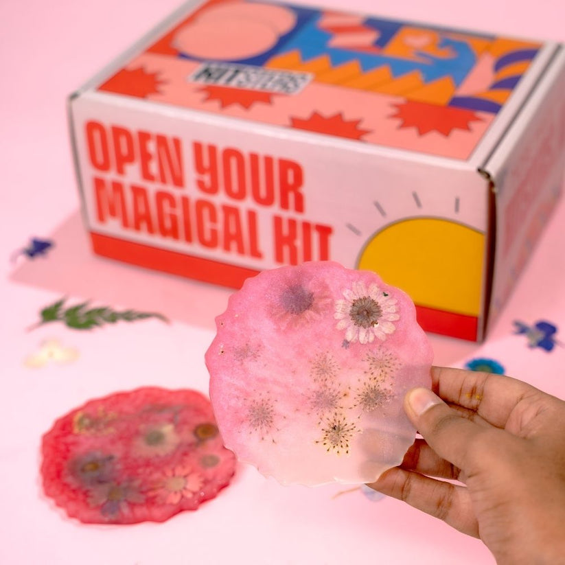 DIY Resin Coaster Kit | Resin Art for Beginners | Kitsters