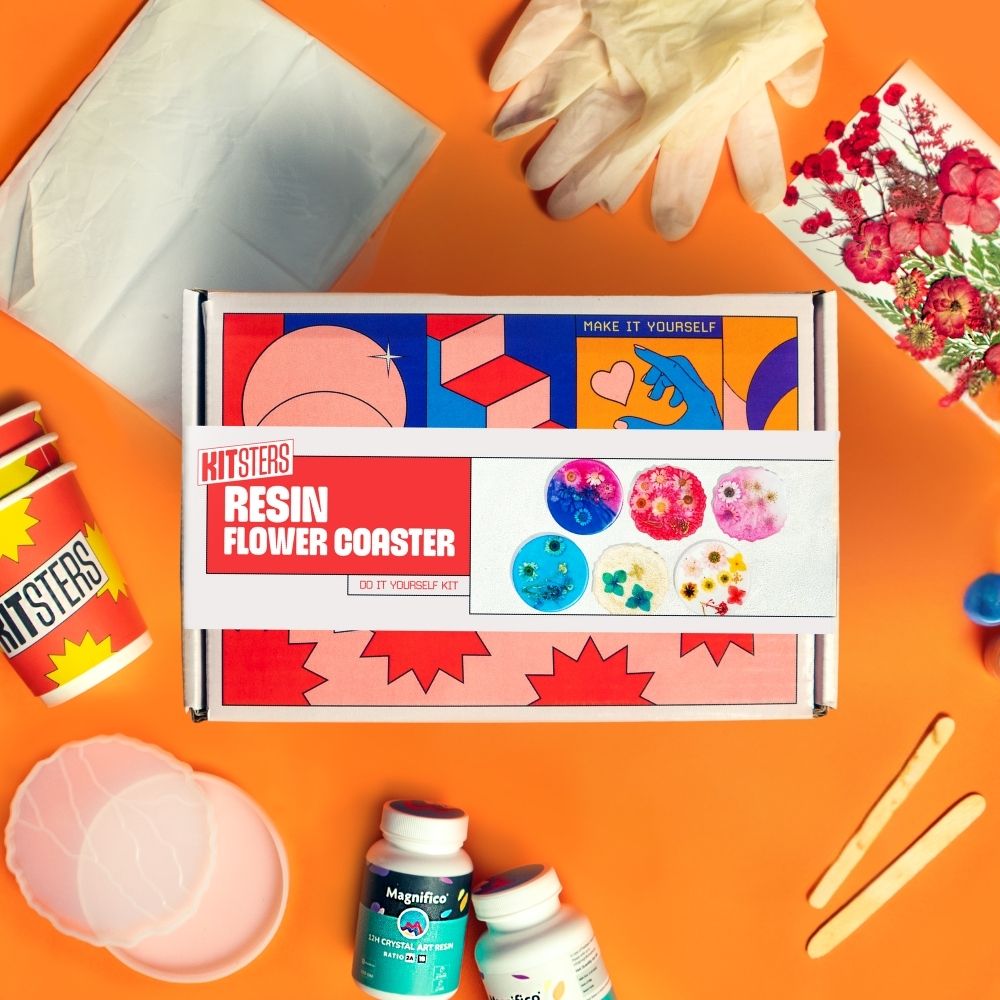 DIY Resin Coaster Kit | Resin Art for Beginners | Kitsters