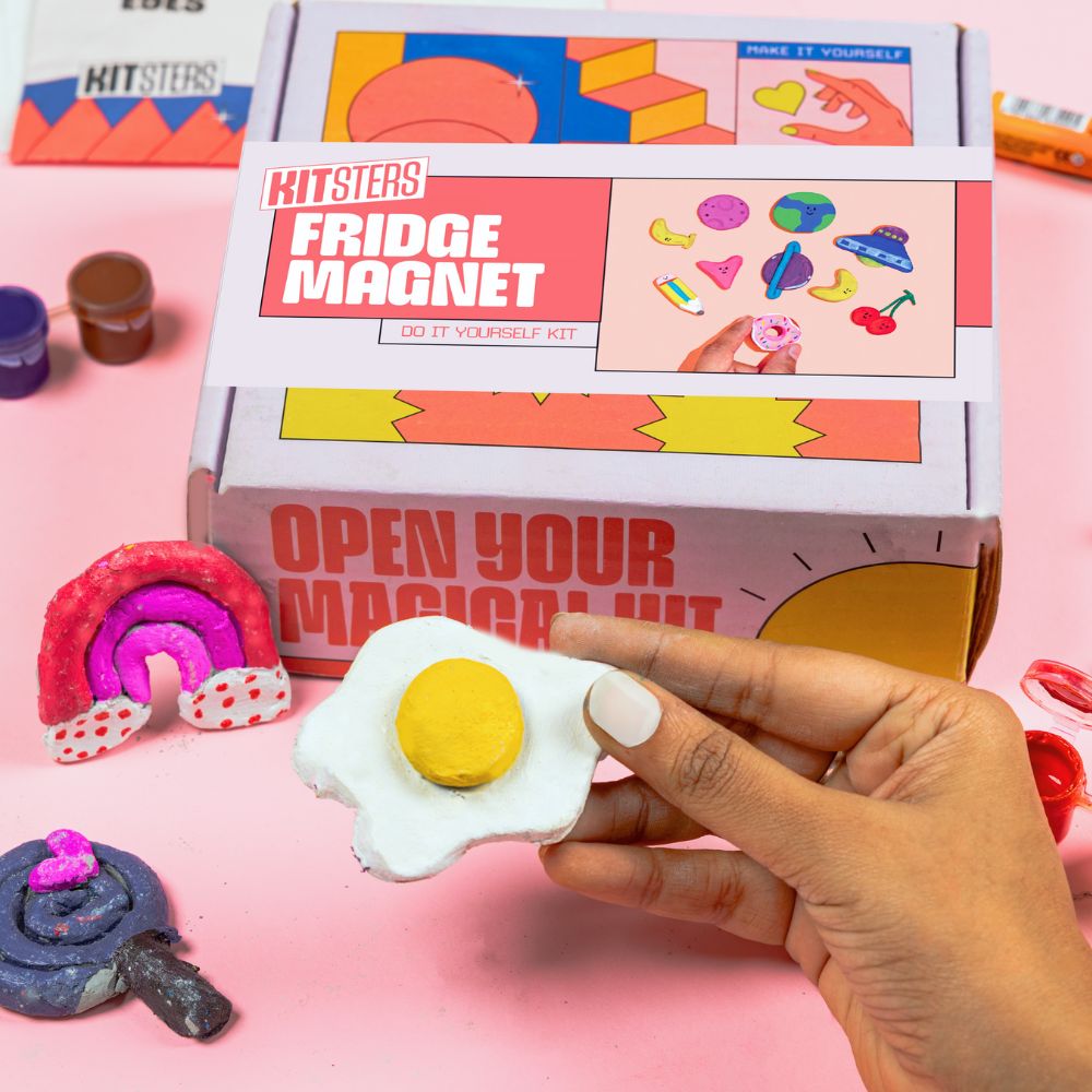 DIY Fridge Magnet Kit | Art & Craft Kit | Kitsters
