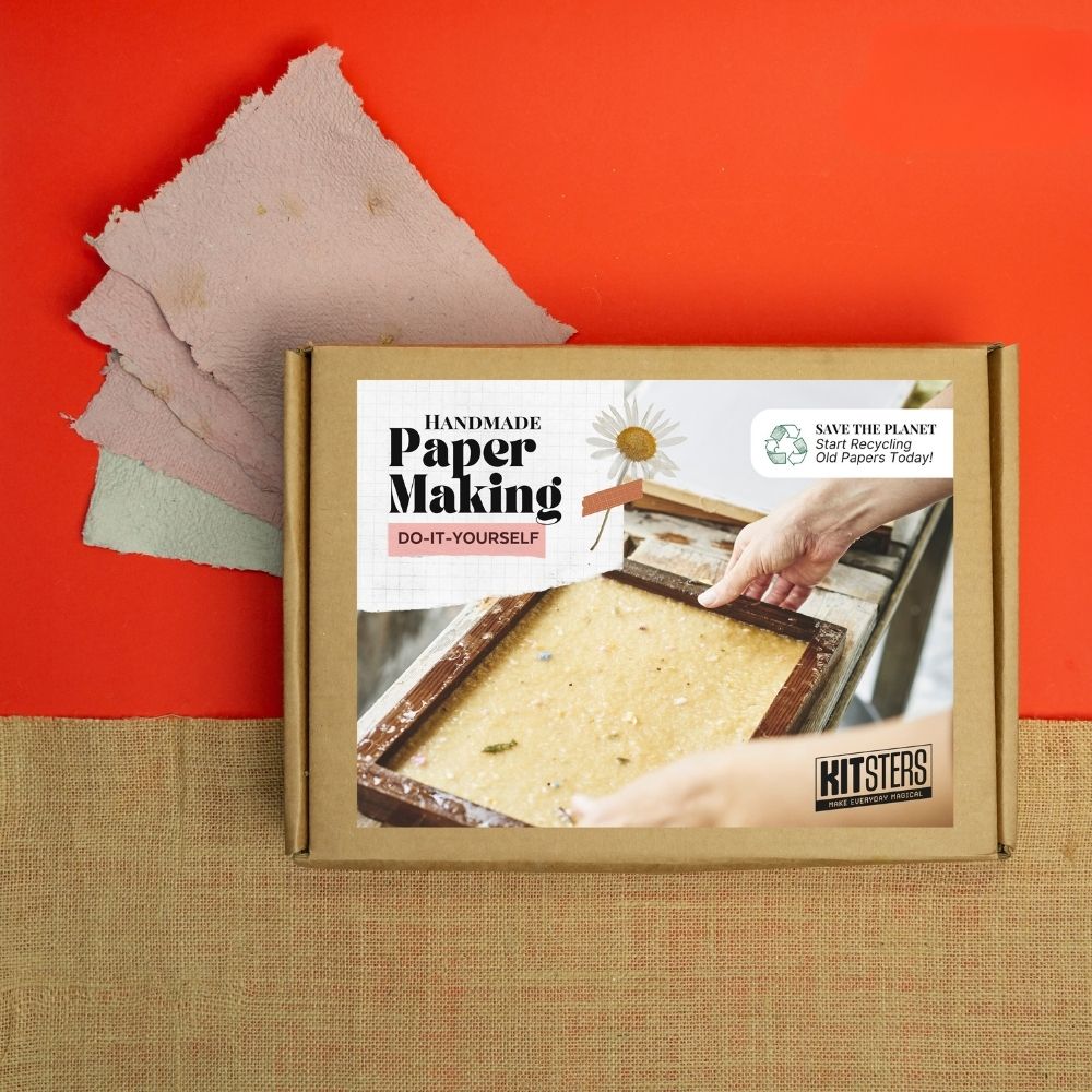 DIY Handmade Paper Kit | Unique Art & Craft Kit | Kitsters