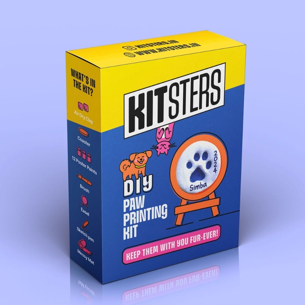 DIY Paw Printing Kit | Best gift for pet owners | Kitsters