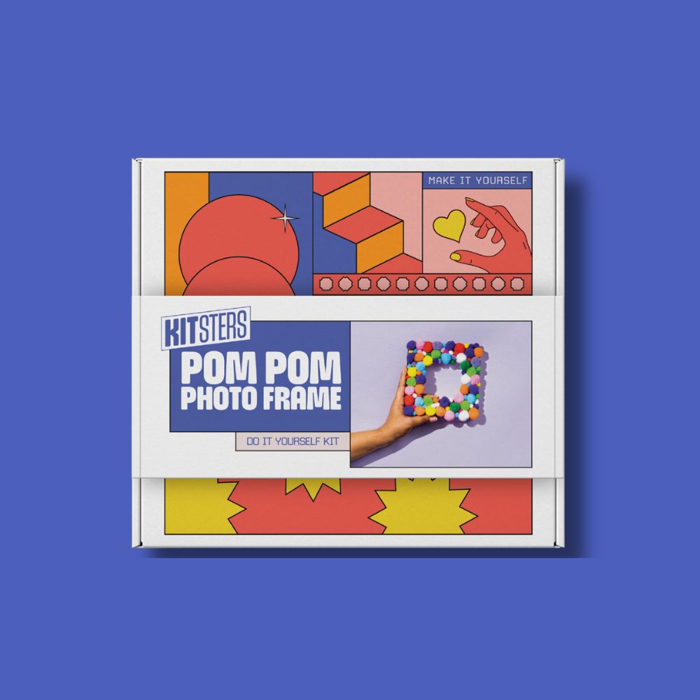 DIY Pom Pom Photo Frame Kit | Birthday Return Gift Ideas | Kitsters