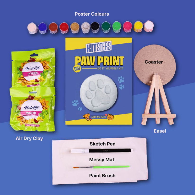 DIY Paw Printing Kit | Best gift for pet owners | Kitsters