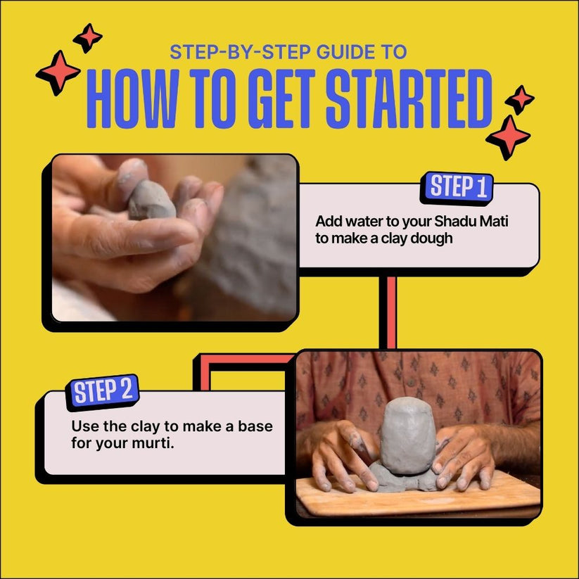 Shadu Mati Clay | Sustainable Clay for Art & Craft | Kitsters