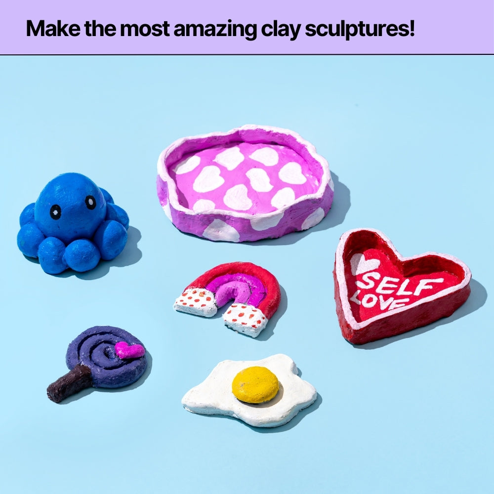 DIY Clay Sculpting Kit | Art & Craft Kit | Kitsters