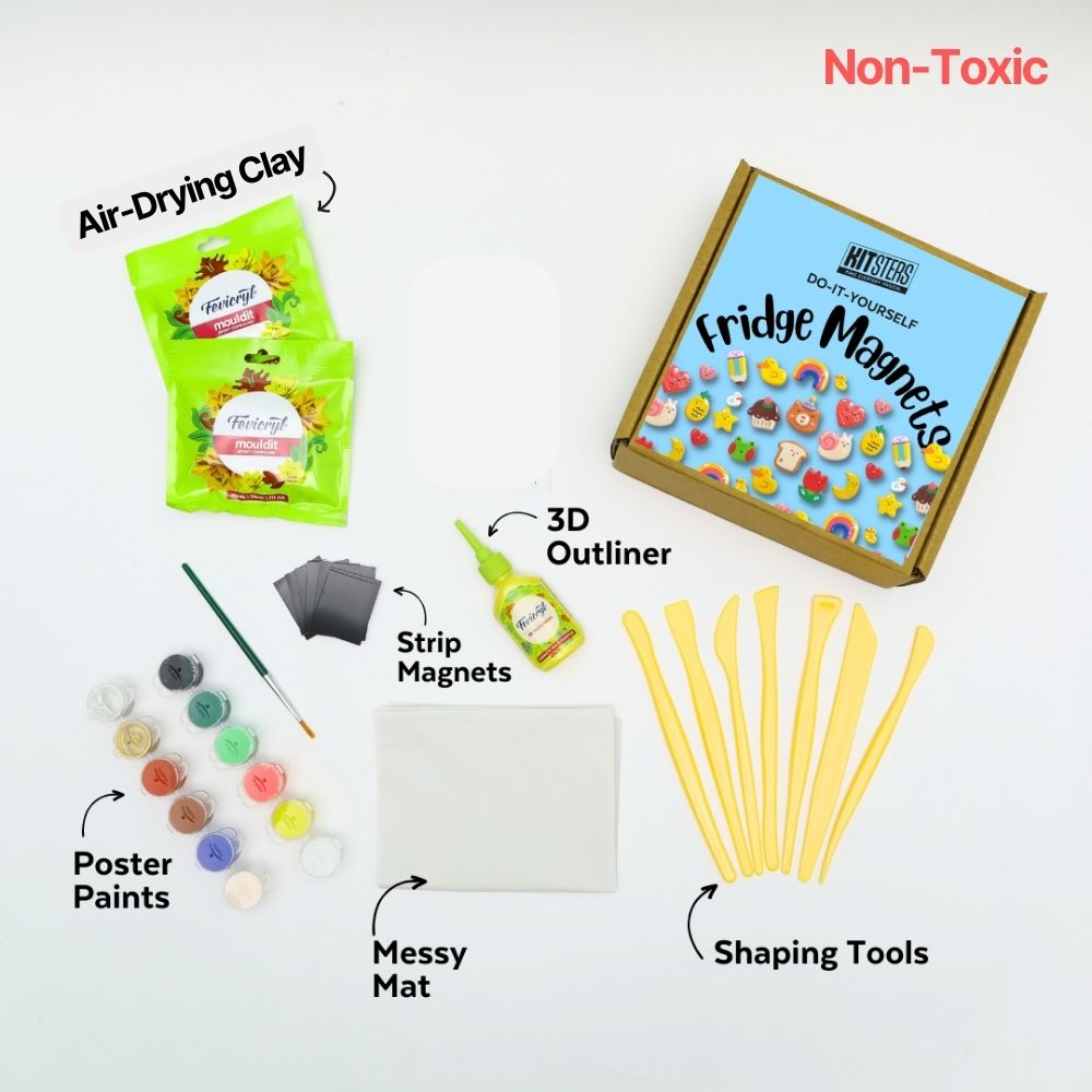 DIY Fridge Magnet Kit | Art & Craft Kit | Kitsters