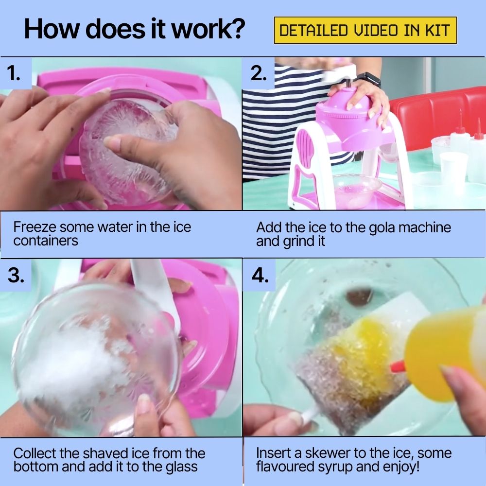 DIY Ice Gola Kit | Fun Food DIY Kits | Kitsters