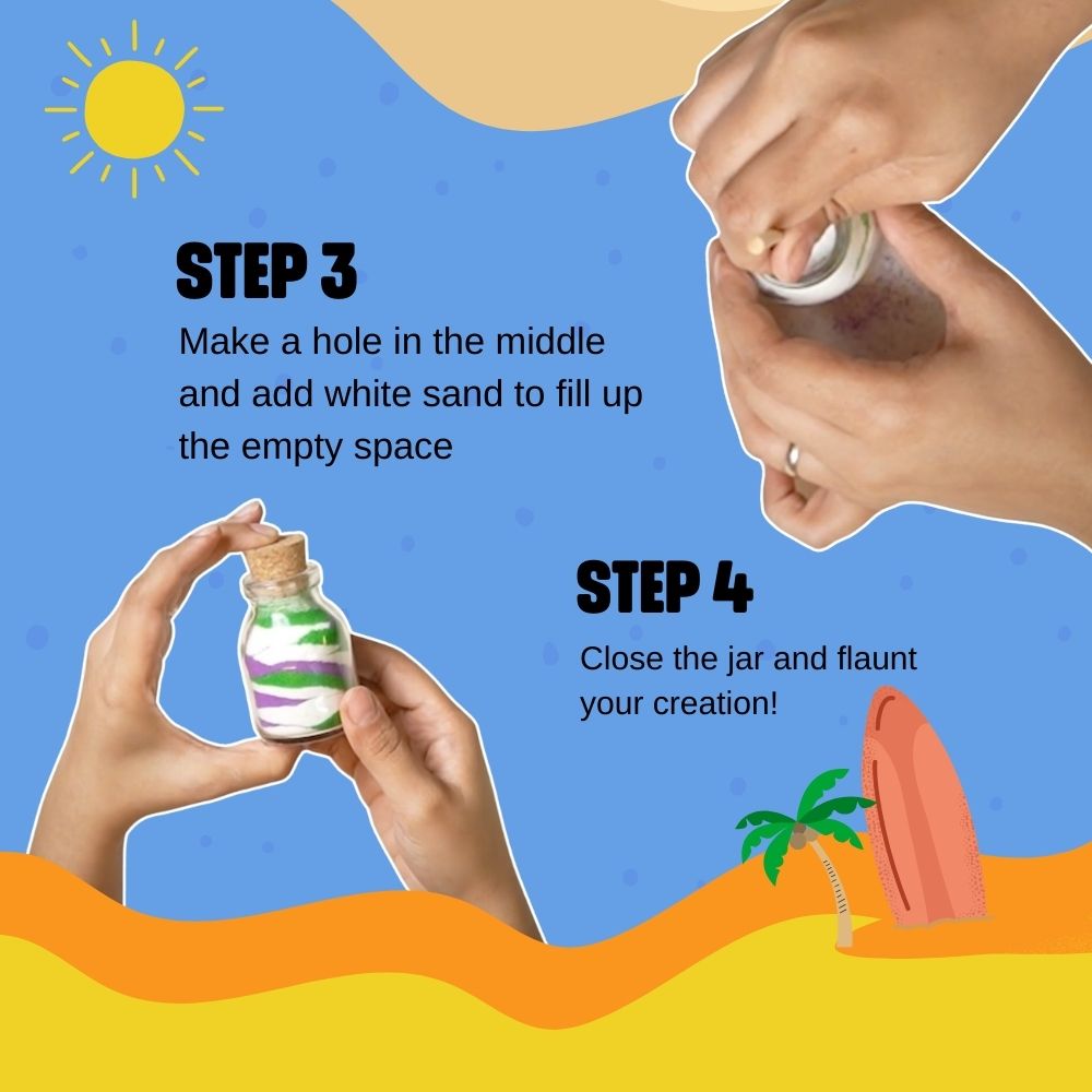 DIY Sand Art Kit | DIY Arts & Crafts Kit | Kitsters