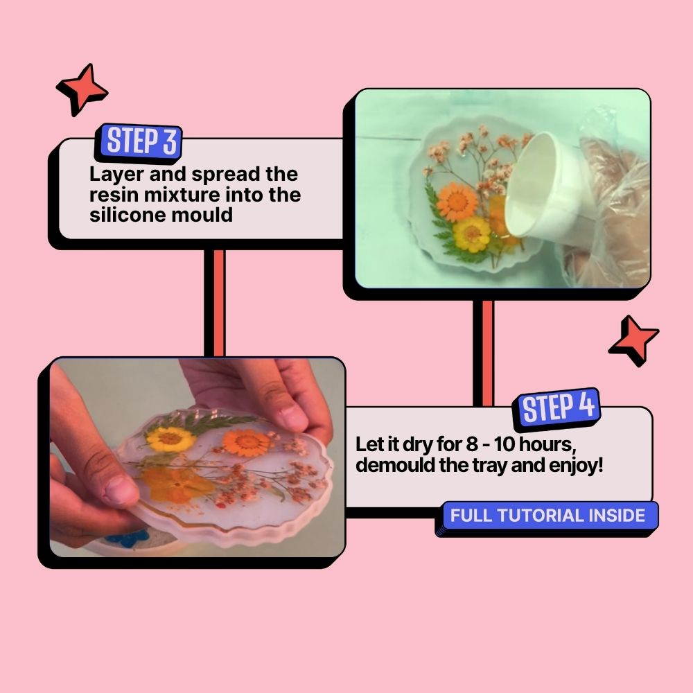DIY Resin Coaster Kit | Resin Art for Beginners | Kitsters