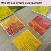 DIY Texture Painting Kit | Art & Craft Kit for Adults | Kitsters