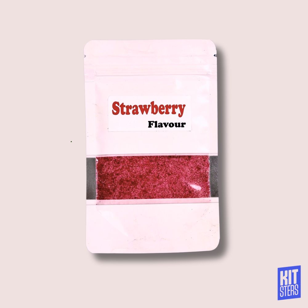 Strawberry Flavoured Sugar | Sweet Ice Gola Treat | Kitsters