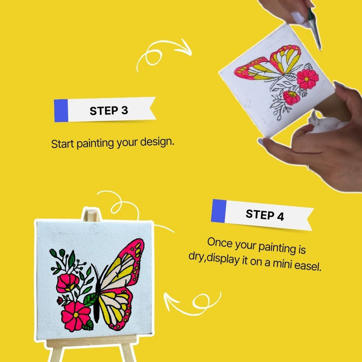 DIY Mini Painting Kit | Birthday Return Gift Ideas | Kitsters