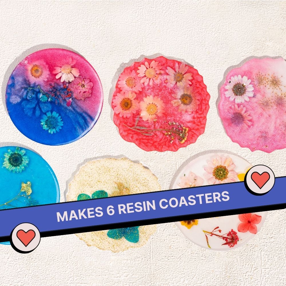 DIY Resin Coaster Kit | Resin Art for Beginners | Kitsters