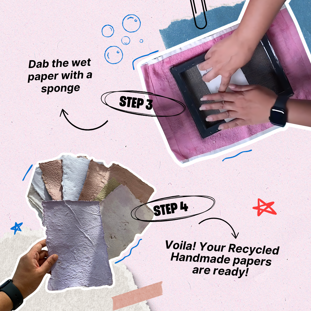 DIY Handmade Paper Kit | Unique Art & Craft Kit | Kitsters