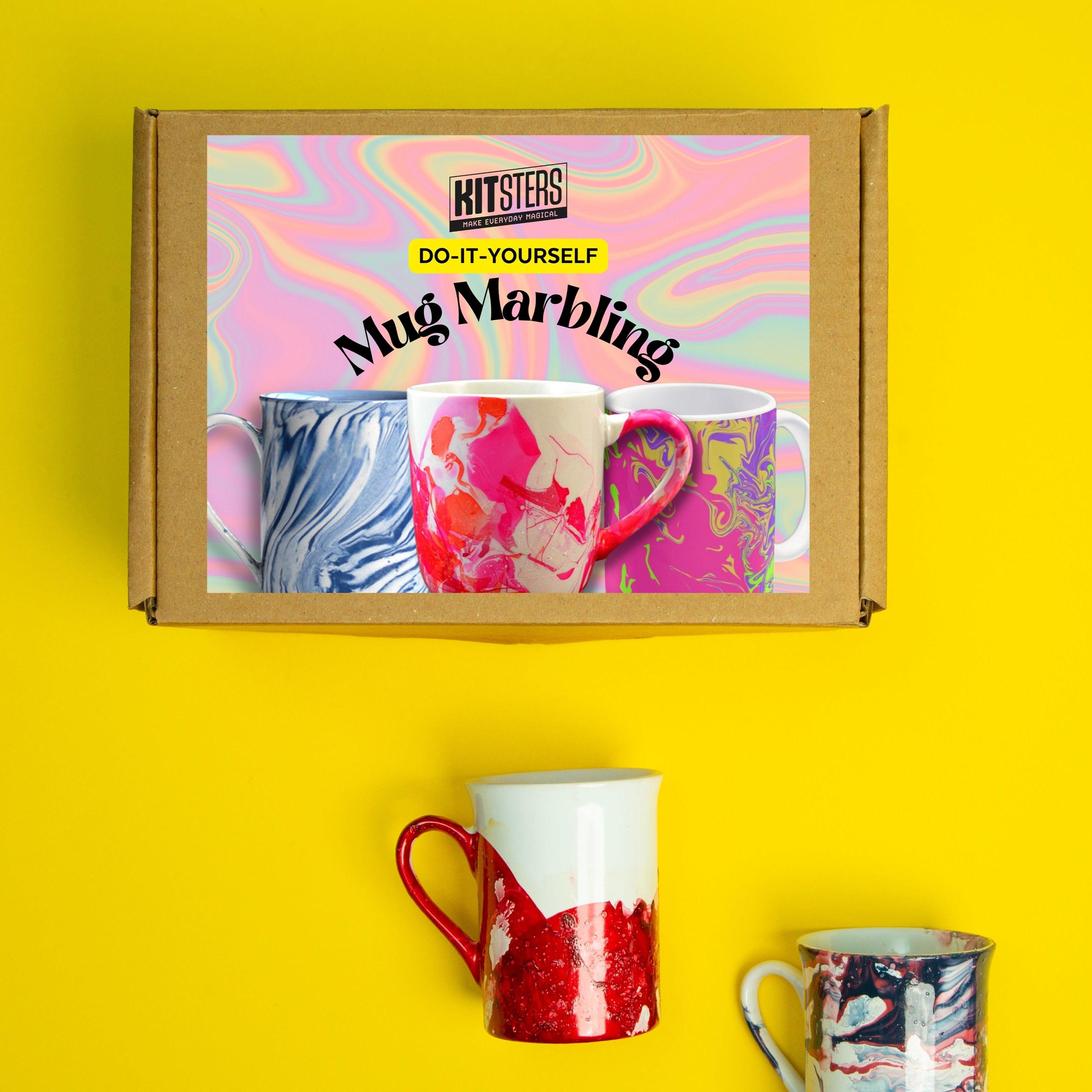DIY Mug Marbling Kit | Art & Craft Kit | Kitsters