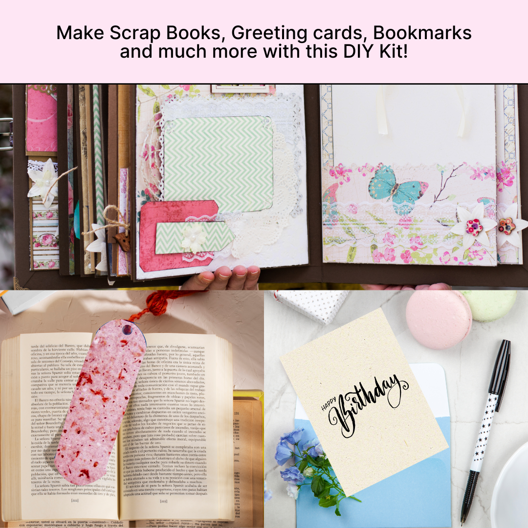 DIY Handmade Paper Kit | Unique Art & Craft Kit | Kitsters