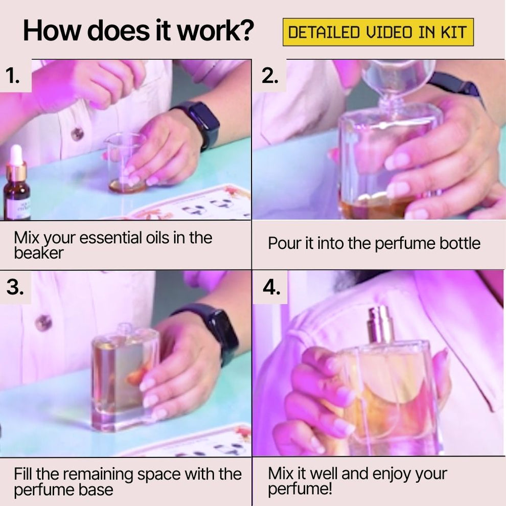 DIY Mini Perfume Kit | Birthday Return Gift Ideas | Kitsters