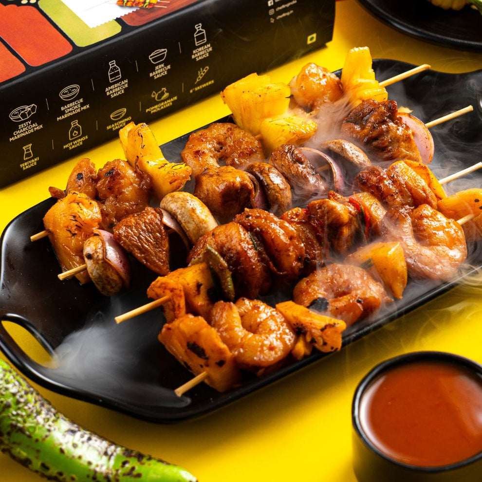 DIY Barbecue Kit with Grill | Fun Barbecue Making Kit | Kitsters