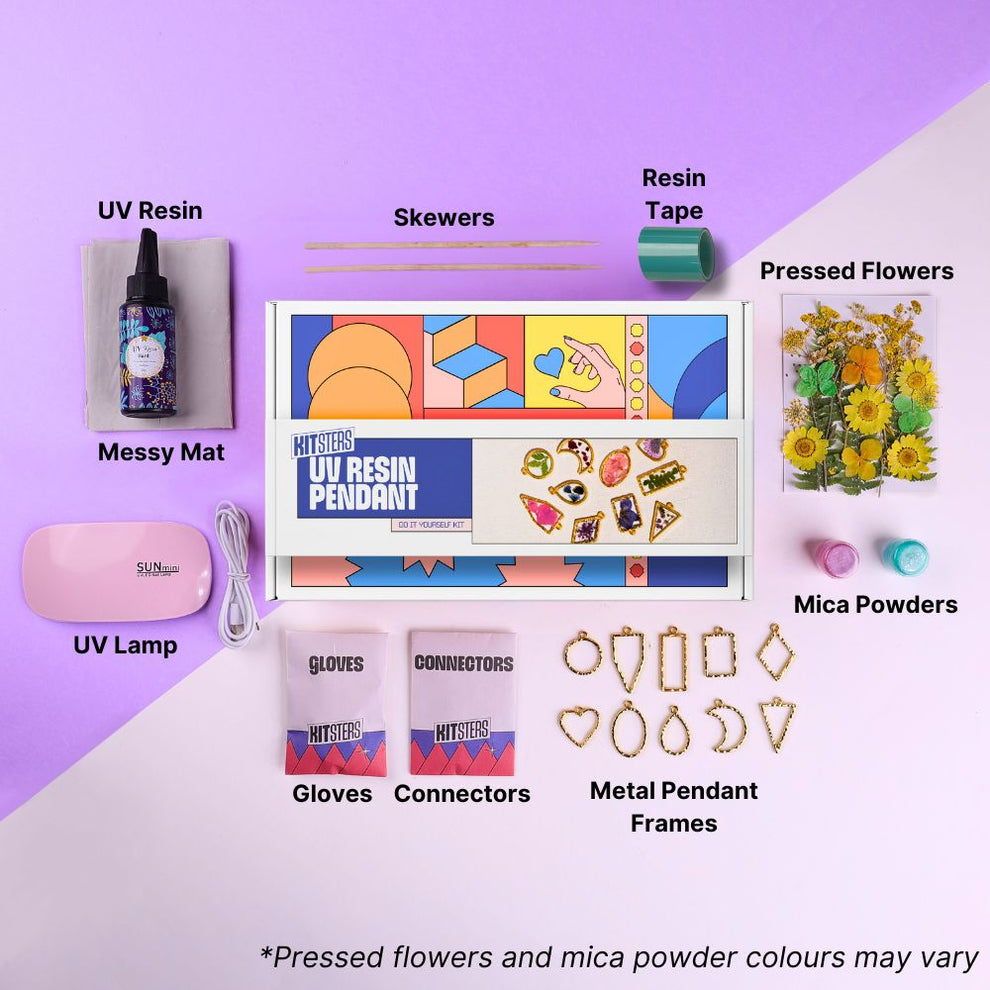 DIY UV Resin Pendant Kit | Resin Crafts | Kitsters